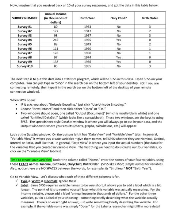 Solved SPSS Assignment #1 SECTION 1: Descriptive Statistics | Chegg.com