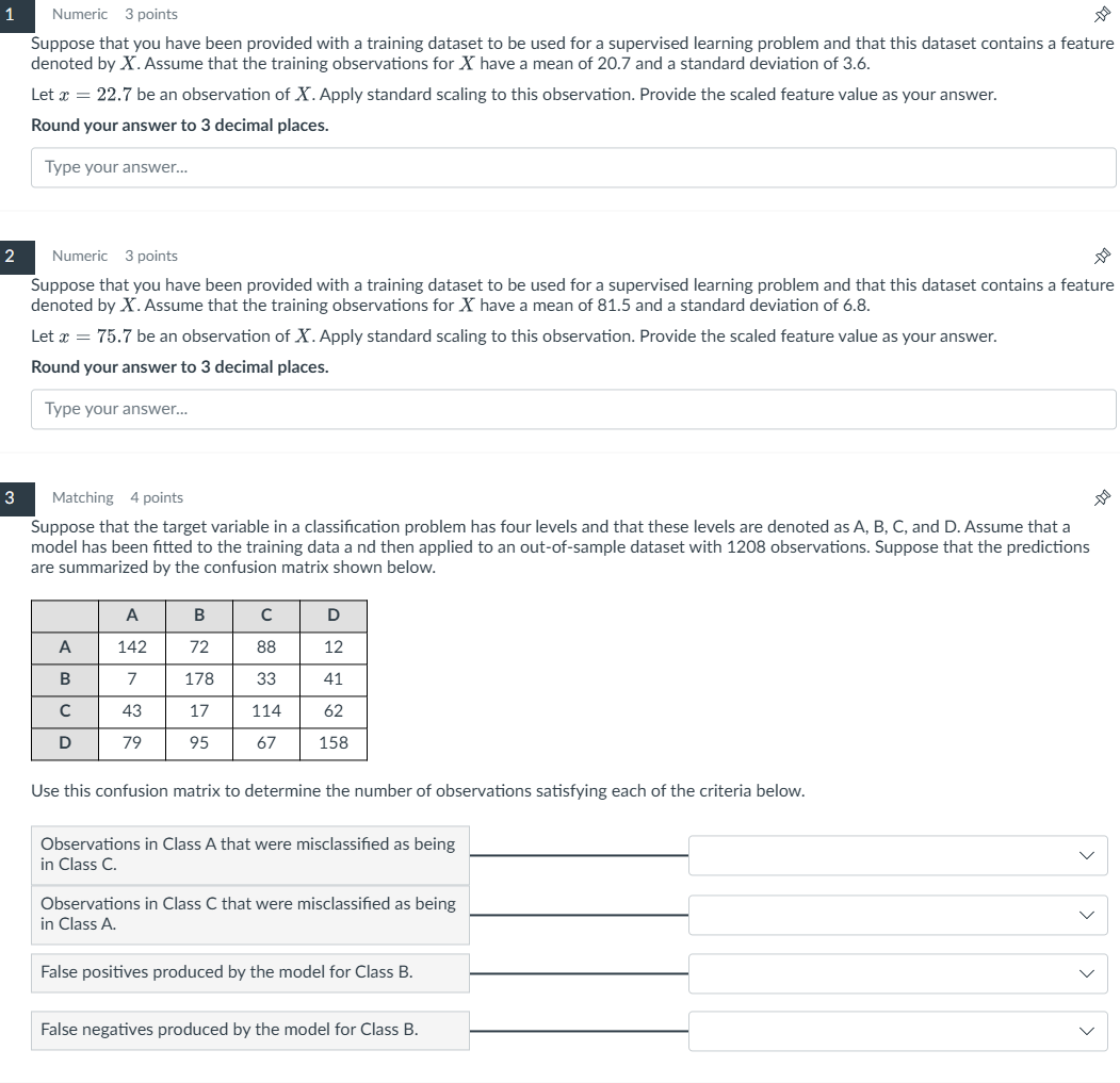 Solved Please help with problems 1-5 ﻿question 3 ﻿the ONLY | Chegg.com