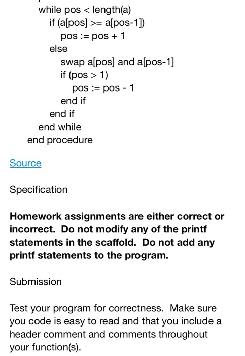 Solved This assignment is about pseudocode. Pseudocode | Chegg.com