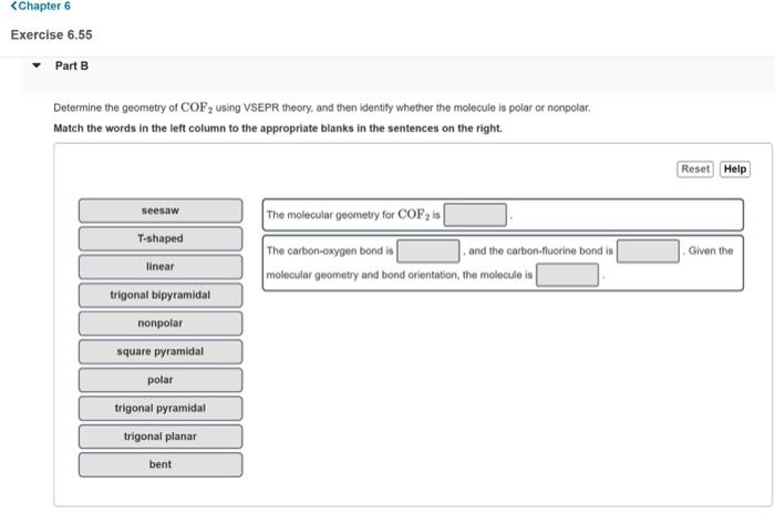 Solved For COF2 draw an appropriate Lewis structure (carbon | Chegg.com