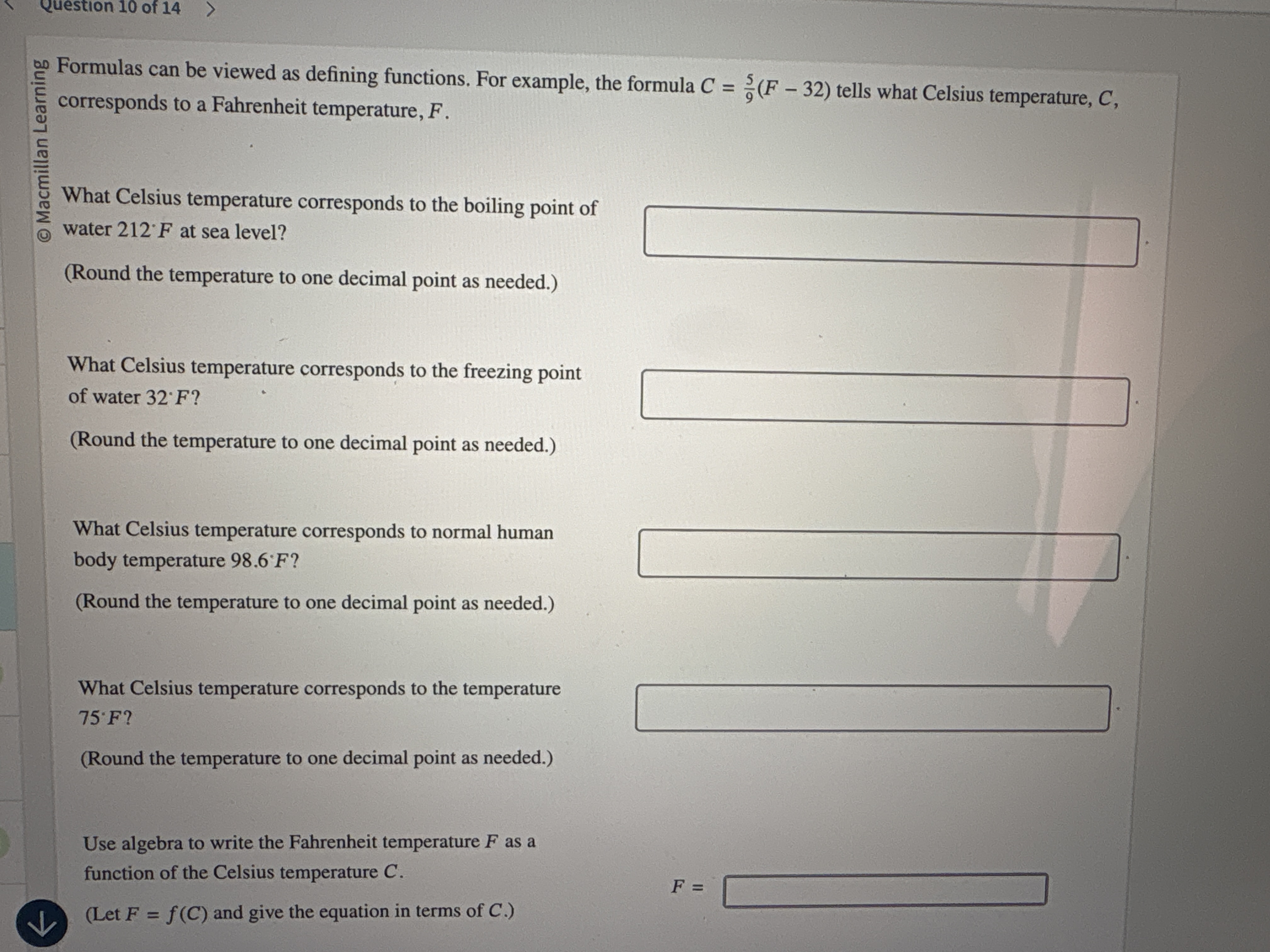 Solved Formulas can be ﻿viewed as ﻿defining functions. For | Chegg.com