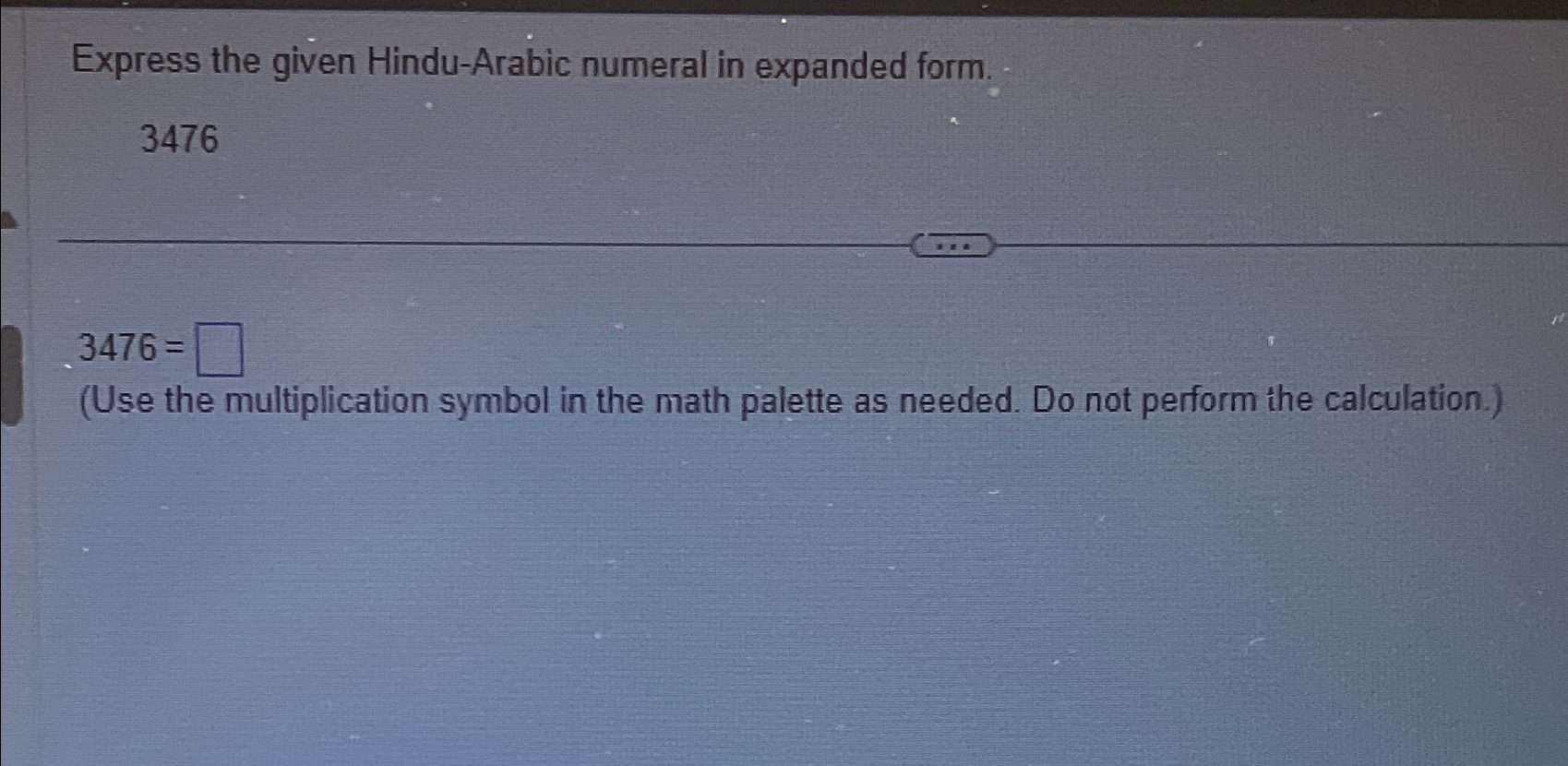 Solved Express the given Hindu-Arabic numeral in expanded | Chegg.com