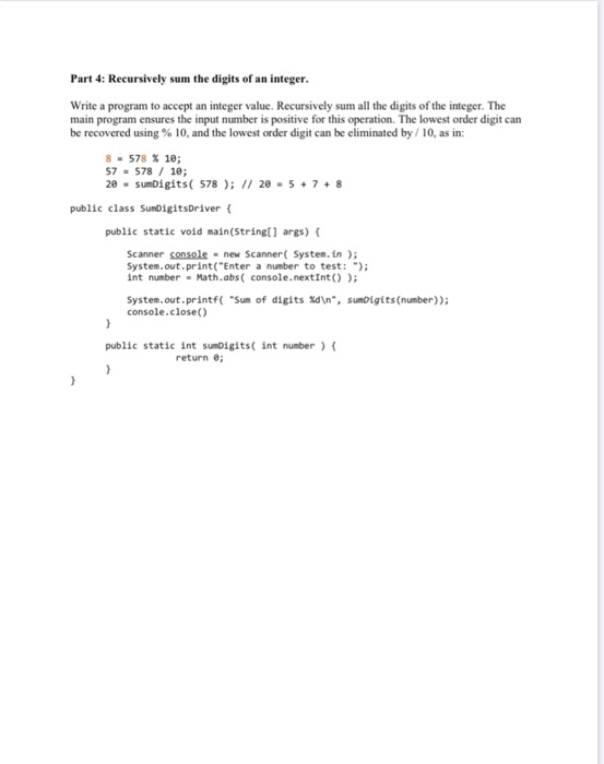 Solved Lab 13: Recursion Part 1: Raise a base value to an | Chegg.com Solved Lab 13: Recursion Part 1: Raise a base value to an | Chegg.com