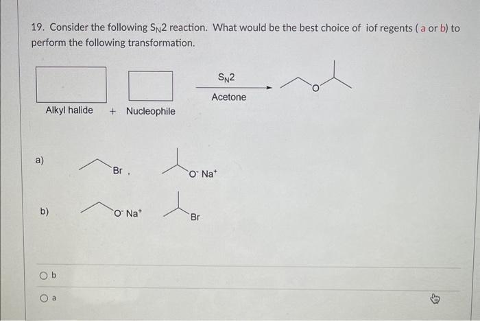 Solved 17. Identify the correct product and its mechanism | Chegg.com