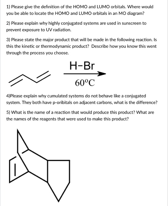 Solved ochem ii hw. dienes, conjugated systems, and | Chegg.com