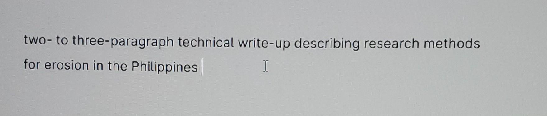 Solved two- to three-paragraph technical write-up describing | Chegg.com