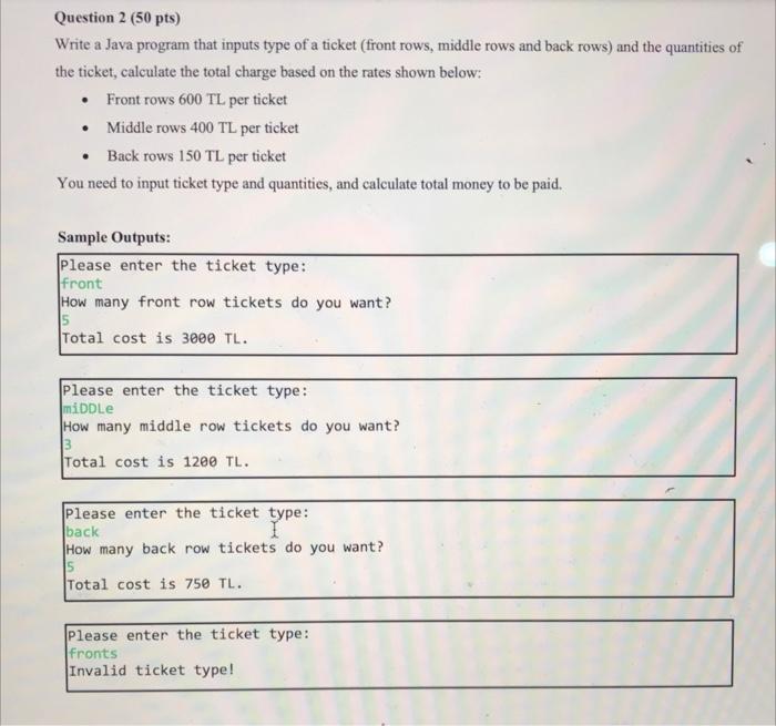 Solved Question 250 Pts Write A Java Program That Inputs 