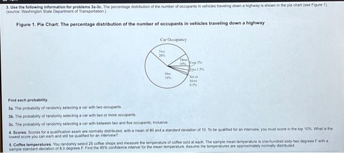 Solved 3. Use the following information for problems 3a−3c. | Chegg.com