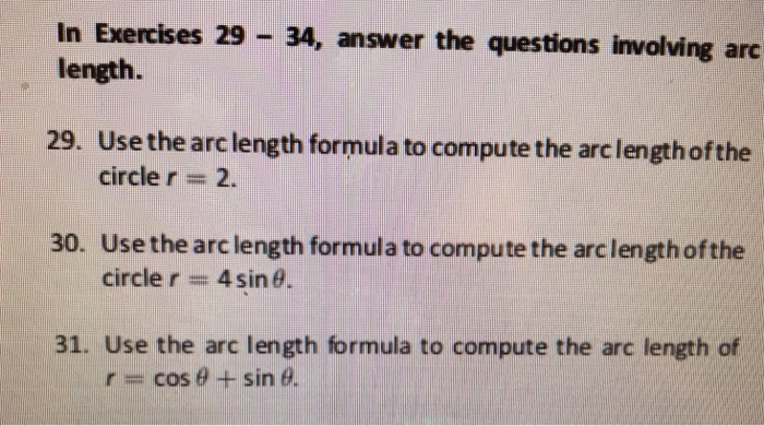 Solved In Exercises 29 – 34, answer the questions involving | Chegg.com