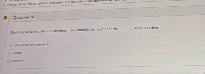 Solved • Answer all matching, multiple drop-down and | Chegg.com