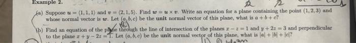 Solved Example 1. What should a be so that r1 and r2 are | Chegg.com
