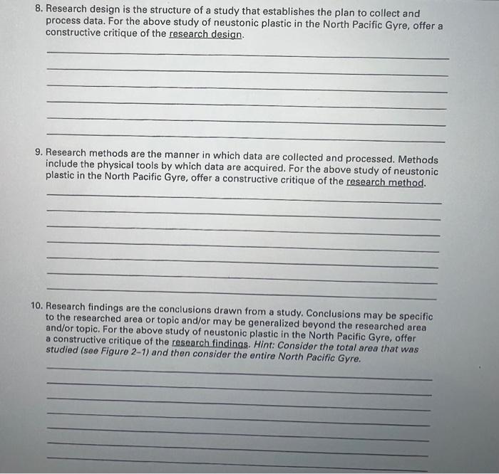 Solved Problem-Solving Module *2: The Great Pacific Ocean | Chegg.com