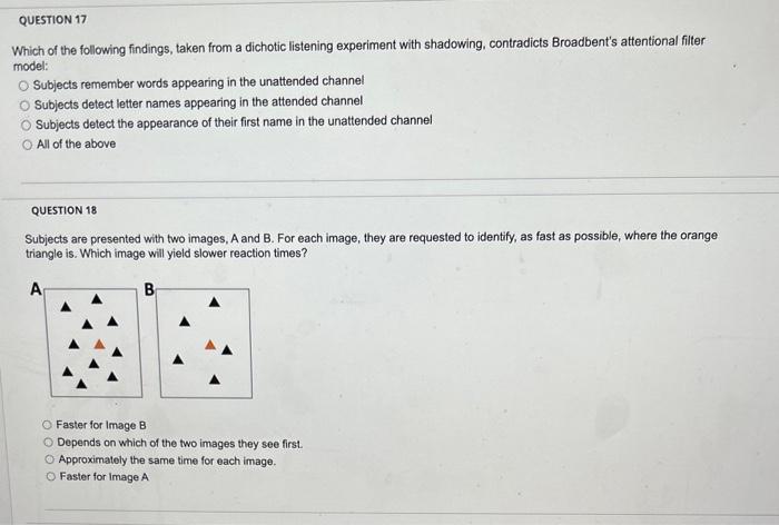 Solved Which of the following findings, taken from a | Chegg.com