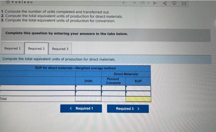 Solved Tableau DA 16-1 (Static): Quick Study, Computing | Chegg.com