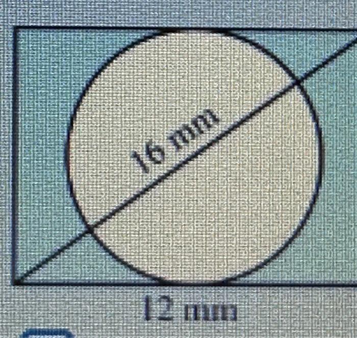 Solved find the area of the circle | Chegg.com