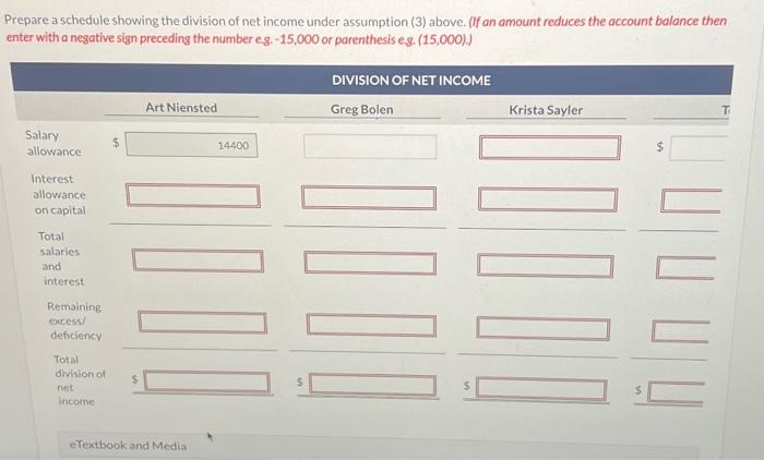 Solved Prepare a partners' capital statement for the year | Chegg.com