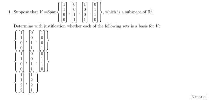 Solved 4000- Determine with justification whether each of | Chegg.com