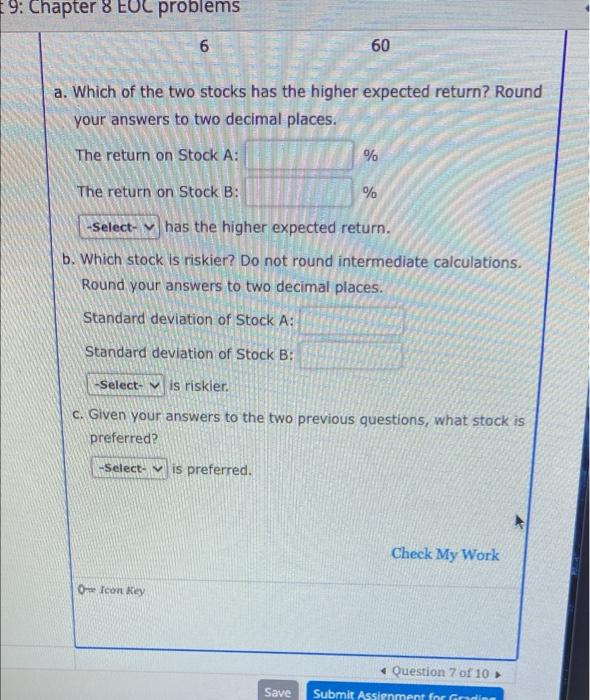 Solved Chapter 8 EOC problems Problem 8-07 You are | Chegg.com
