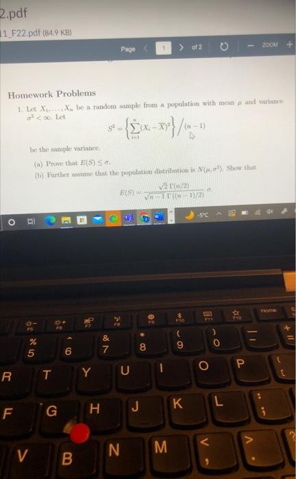 Solved Homework Problems 1. Let X1,…,X4 be a random sample | Chegg.com