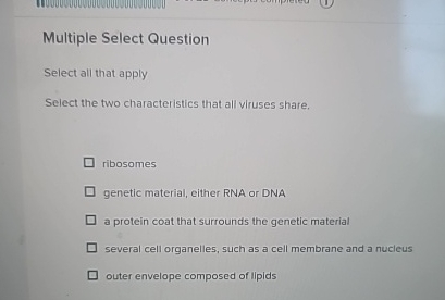 Solved Multiple Select QuestionSelect all that applySelect | Chegg.com
