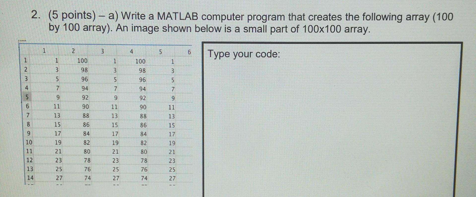 Solved Can you solve it as a matlab script in the shortest | Chegg.com