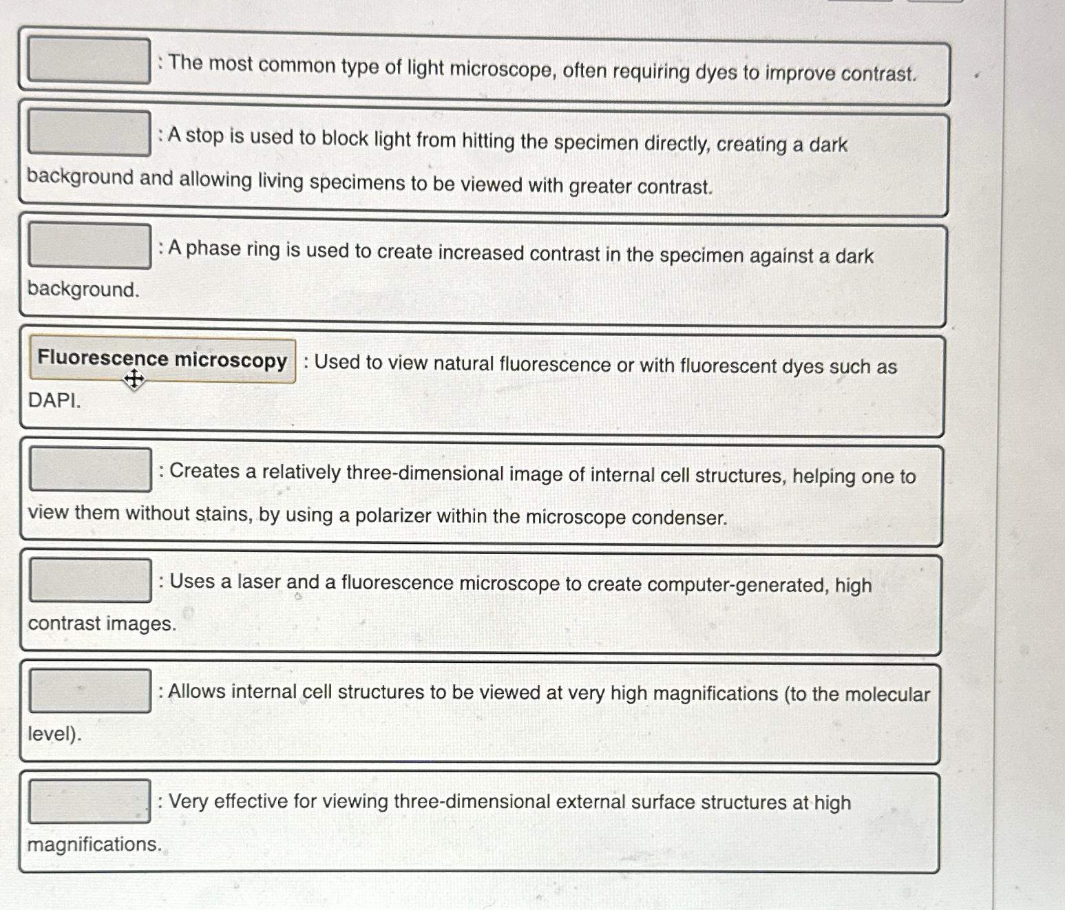 Solved : The most common type of light microscope, often | Chegg.com