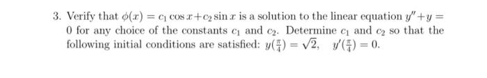 Solved Determine whether the function y=ex2 is a solution to | Chegg.com