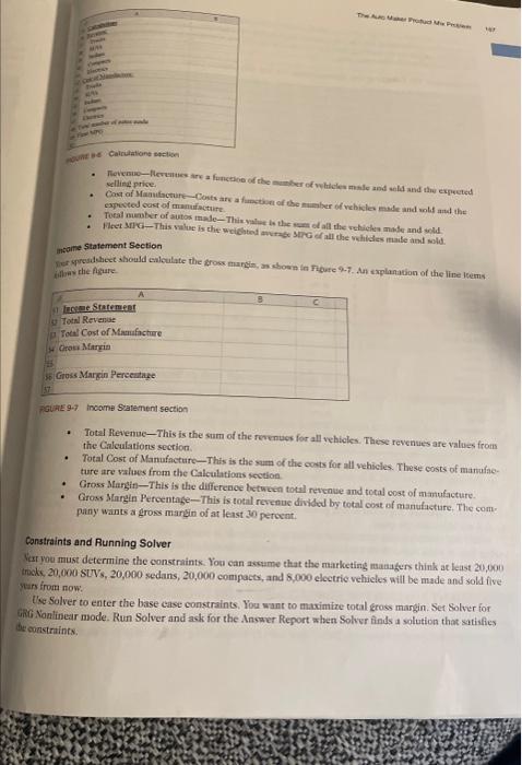 Solved what would the constraints be? (this is for excel, i | Chegg.com