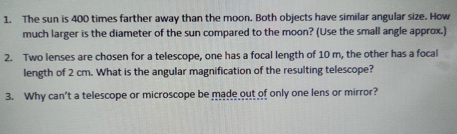 Solved The sun is 400 ﻿times farther away than the moon. | Chegg.com