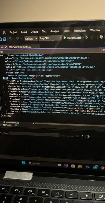Solved I created this wpf programme when I started I had a | Chegg.com