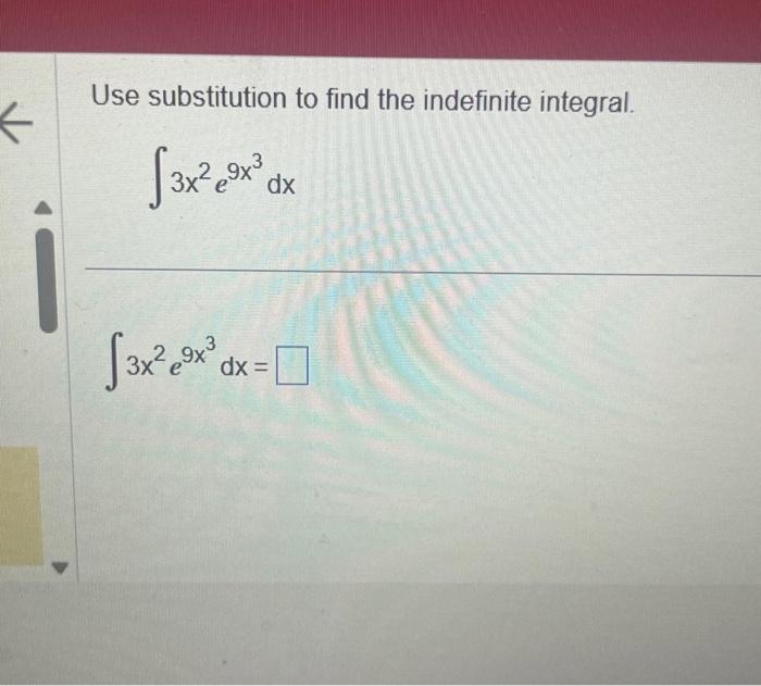 Solved Use substitution to find the indefinite integral. | Chegg.com