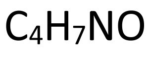 Solved C4H7NO | Chegg.com