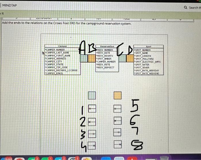 Solved which symbols will go to A,B,C,D from number 1 to 8. | Chegg.com