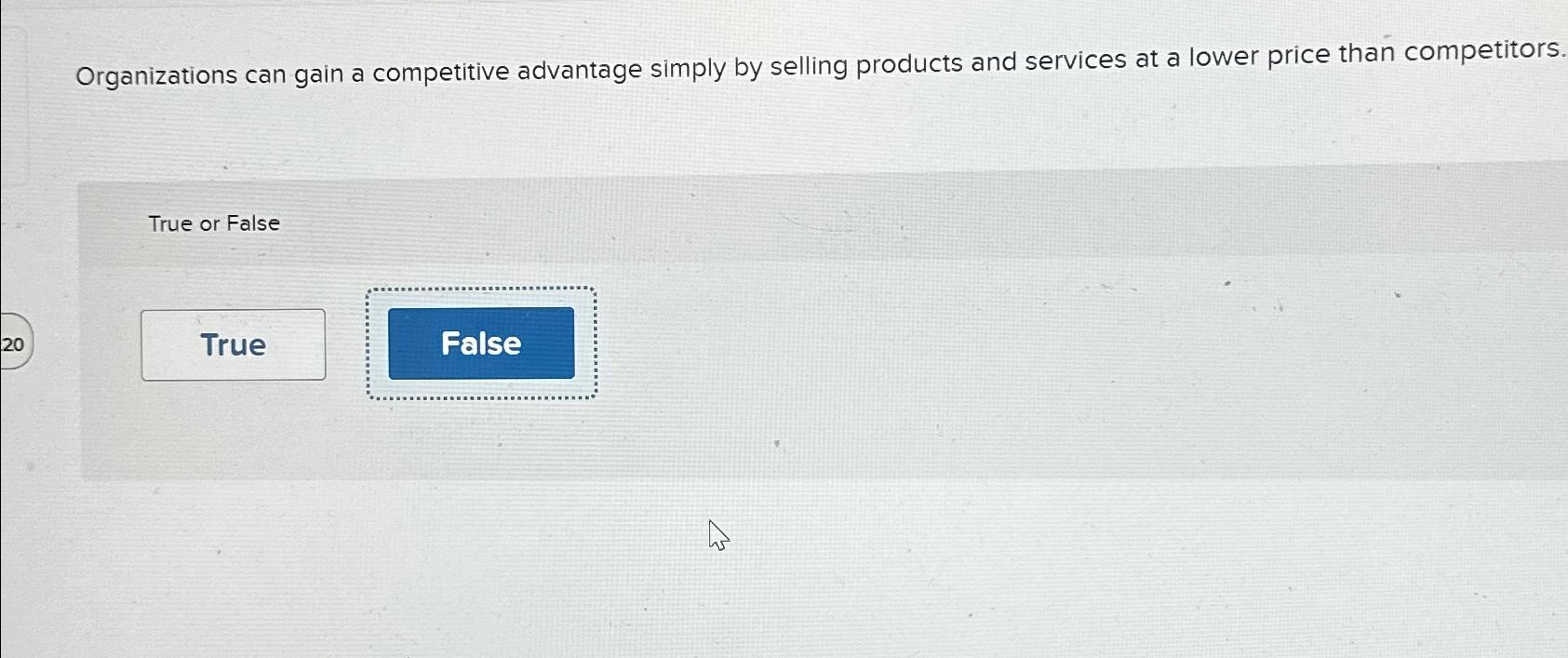 Solved Organizations can gain a competitive advantage simply | Chegg.com