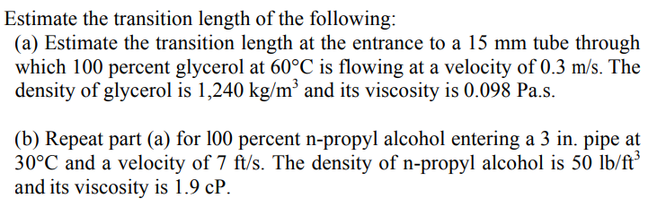 Solved Estimate the transition length of the following:(a) | Chegg.com