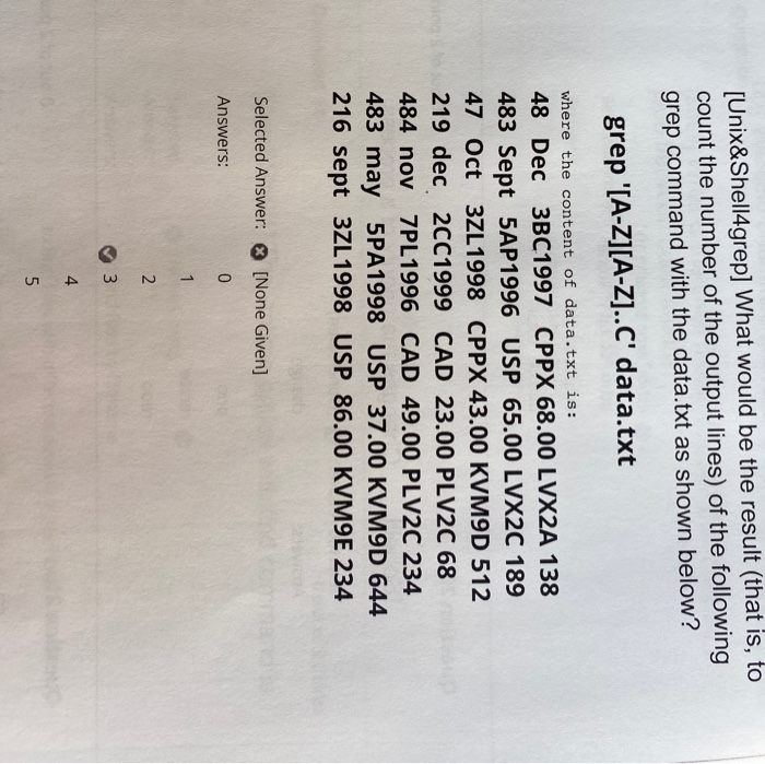 Solved unix stuff someone explain how is that the correct | Chegg.com