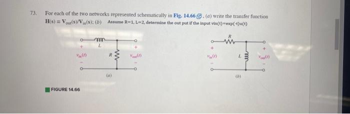 Solved For each of the two networks represented | Chegg.com