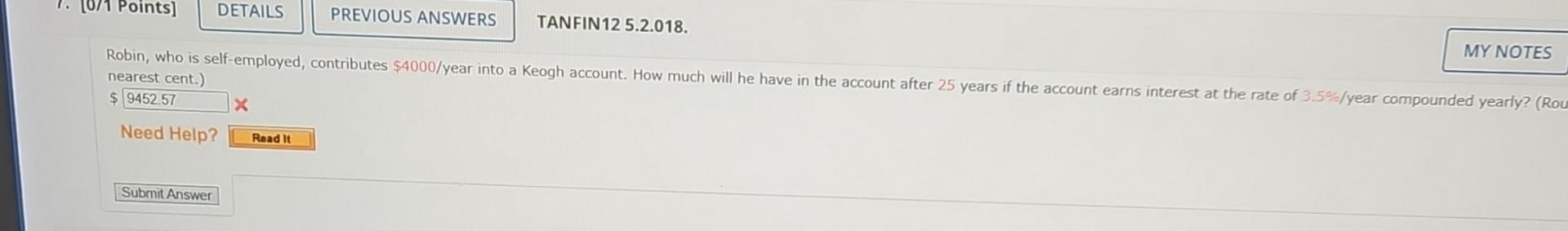 Solved Robin, who is self-employed contributes 4000/year | Chegg.com
