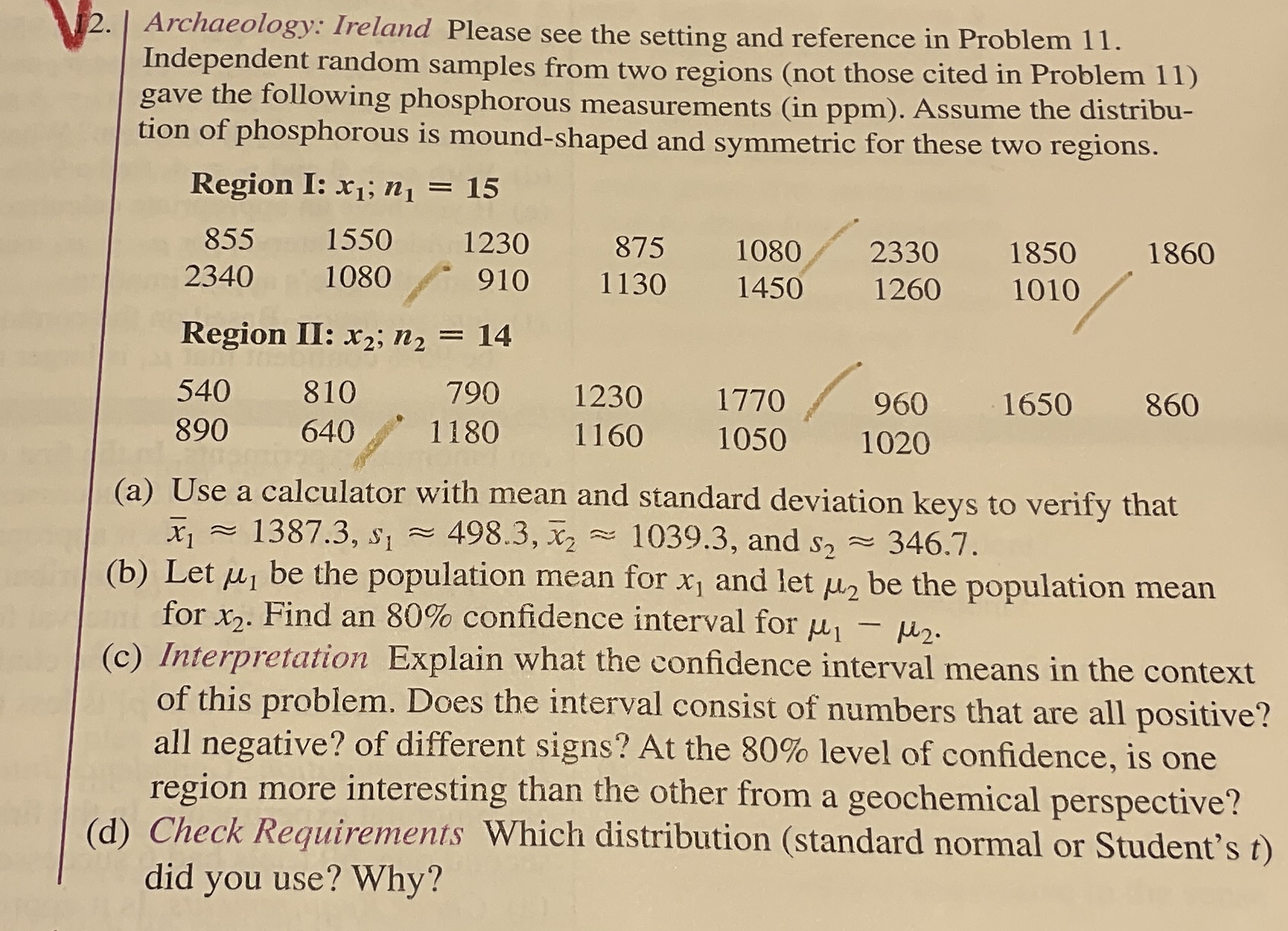 Solved Archaeology: Ireland Please see the setting and | Chegg.com
