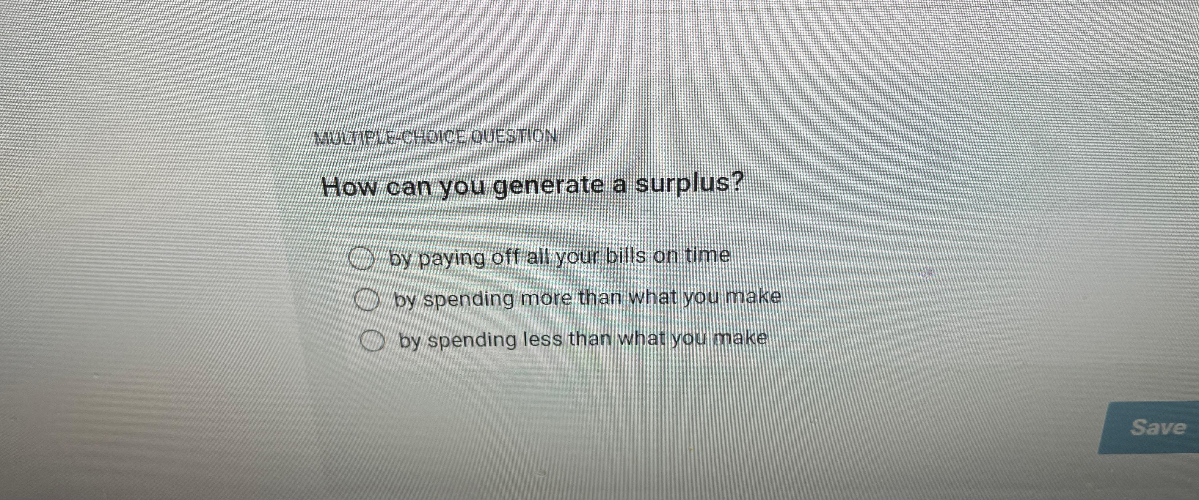 Solved MULTIPLE-CHOICE QUESTIONHow can you generate a | Chegg.com