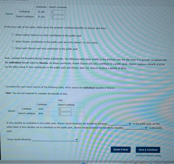 Solved Sharon and Amy are considering contributing toward | Chegg.com