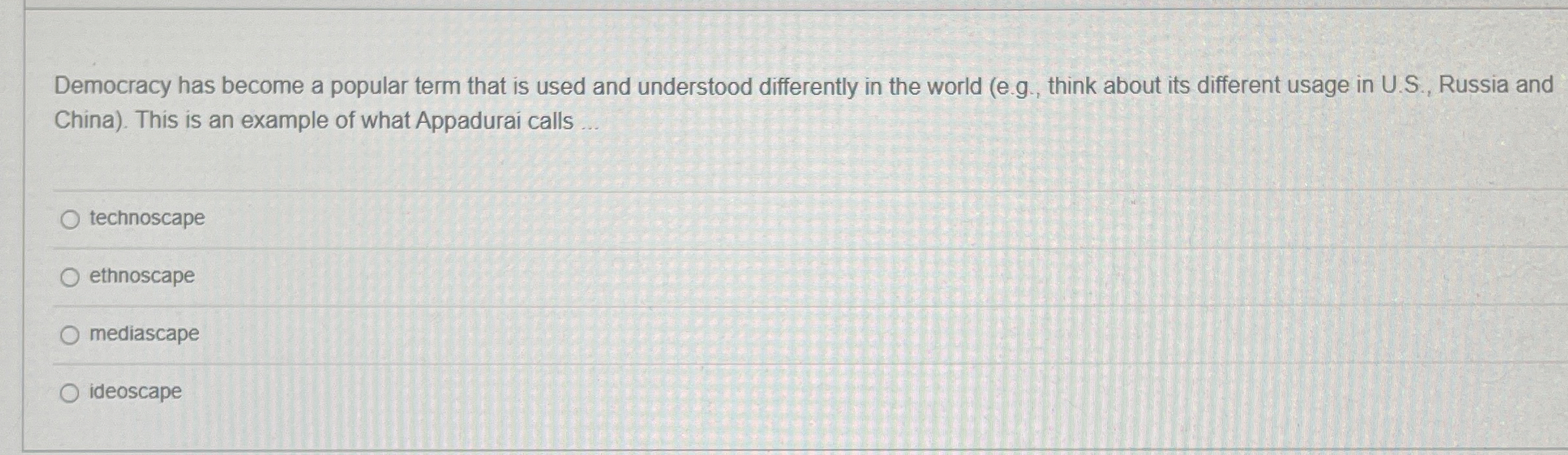 Solved Democracy has become a popular term that is used and | Chegg.com