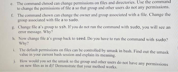 Solved In This Homework Assignment We Experiment With Bash