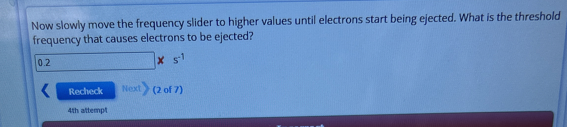 Solved Now slowly move the frequency slider to higher values | Chegg.com