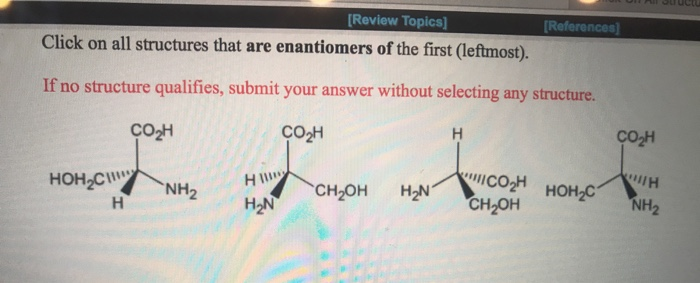 Solved click on all the structures that are IDENTICAL to the | Chegg.com