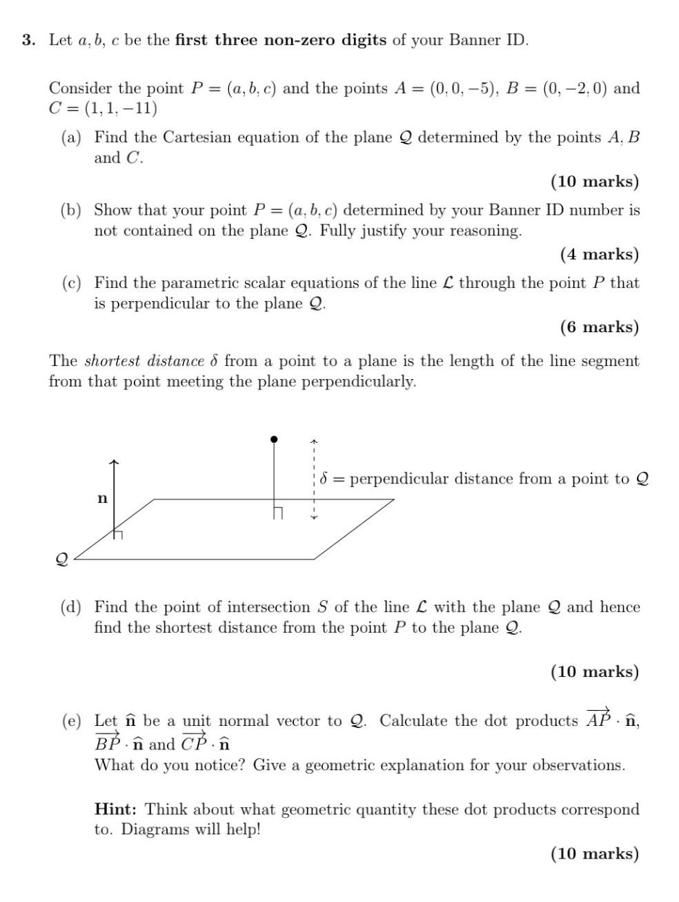 Solved 3. Let a,b,c be the first three non-zero digits of | Chegg.com