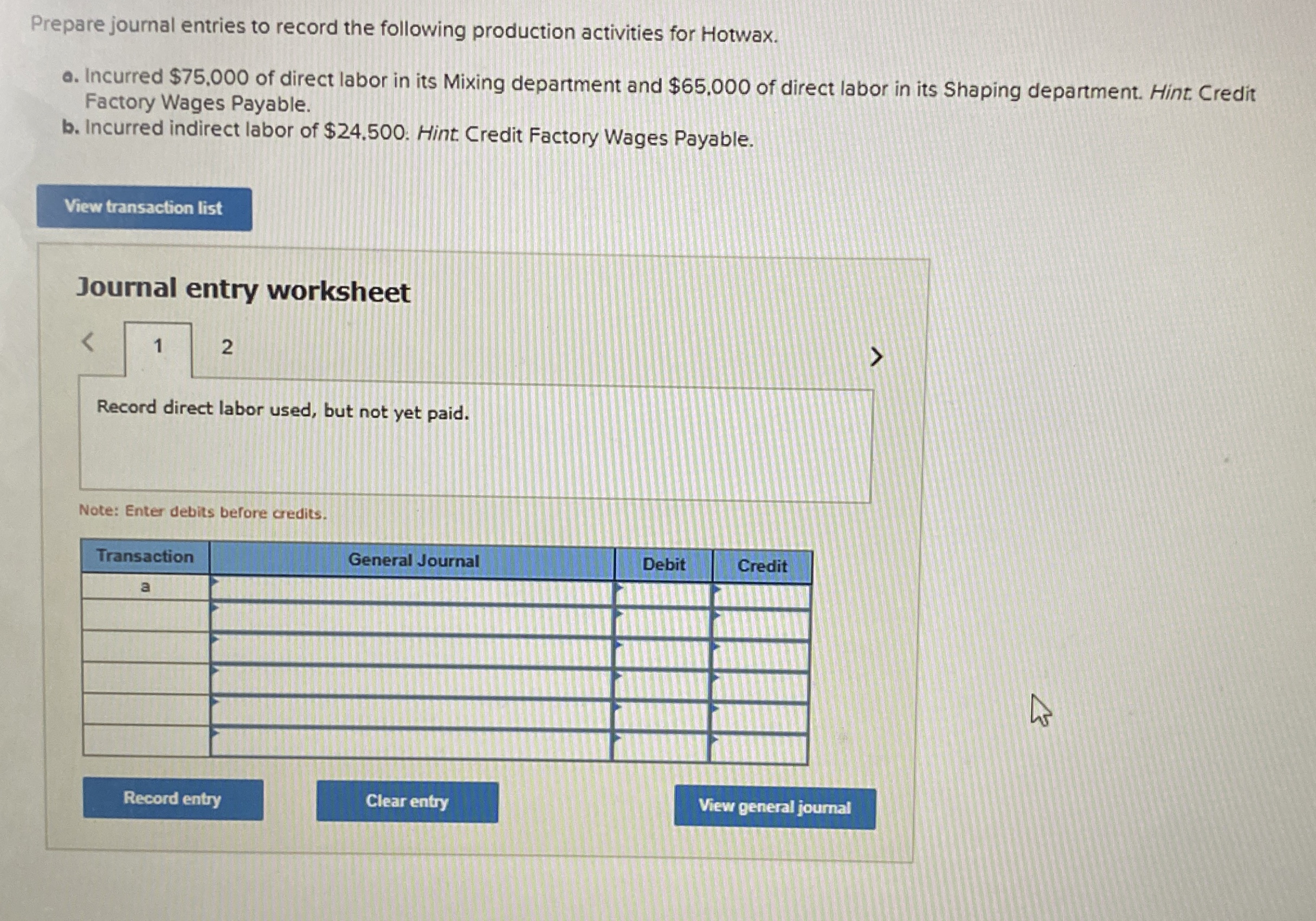 Solved Prepare journal entries to record the following | Chegg.com
