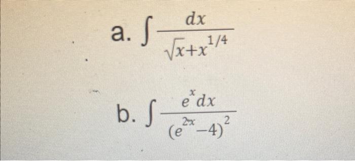 Usa una sustitución para convertir la integral a una | Chegg.com