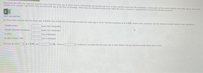 Solved Data from the informational Statistics show that the | Chegg.com