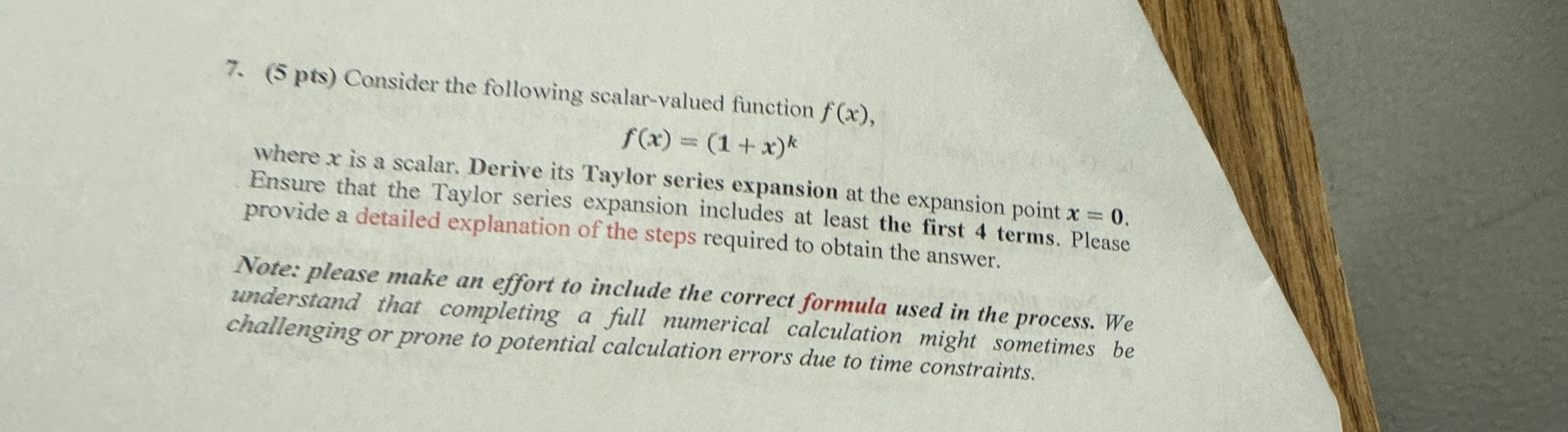 Solved (5 pts) Consider the following scalar-valued | Chegg.com Solved (5 pts) Consider the following scalar-valued | Chegg.com